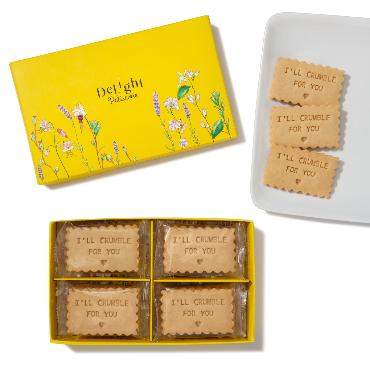 I'll Crumble For You Cookie Box – DeLight Patisserie